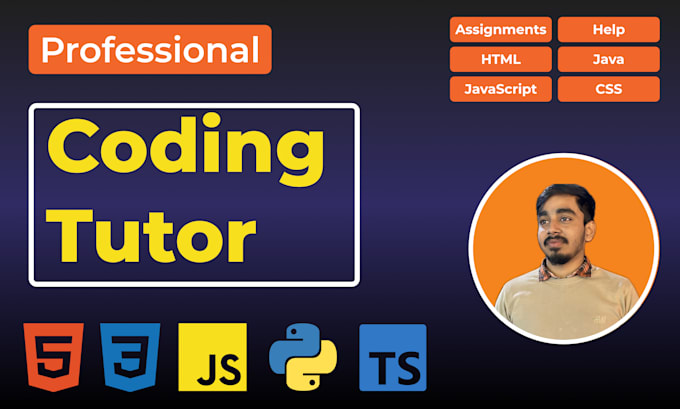 Be your python, html, css, javascript and tutor by Shubhamku044 | Fiverr