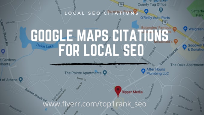 Do 25,000 maps citations for google my business, local seo by Top1rank ...
