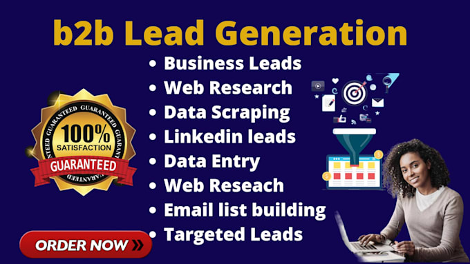 B2b lead generation web scraping data scraping data extraction by Samra ...