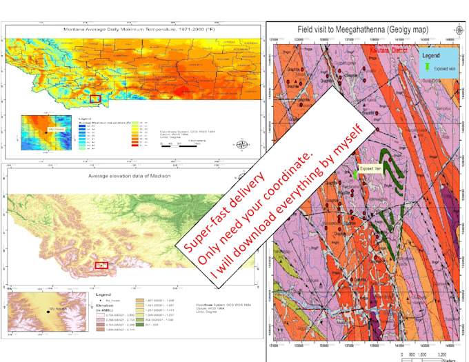 Do detailed geology reports, county maps, environment, spatial analysis ...