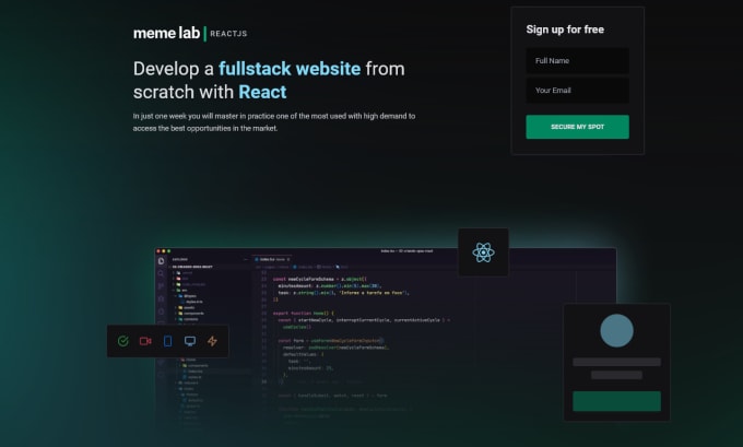 Build A Modern Website In React Typescript By Neruuu Fiverr