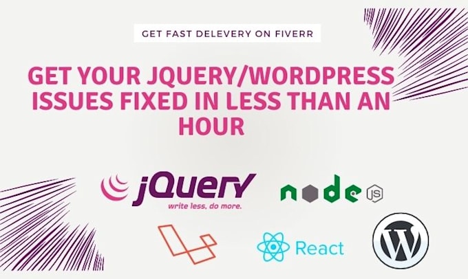 Help with website bugs in jquery and wordpress and other by Yarmuhammad11 | Fiverr