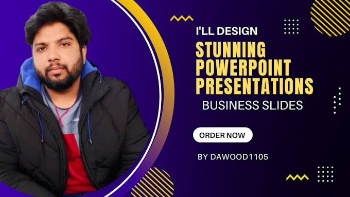 Design stunning powerpoint presentation by Dawood1105 | Fiverr