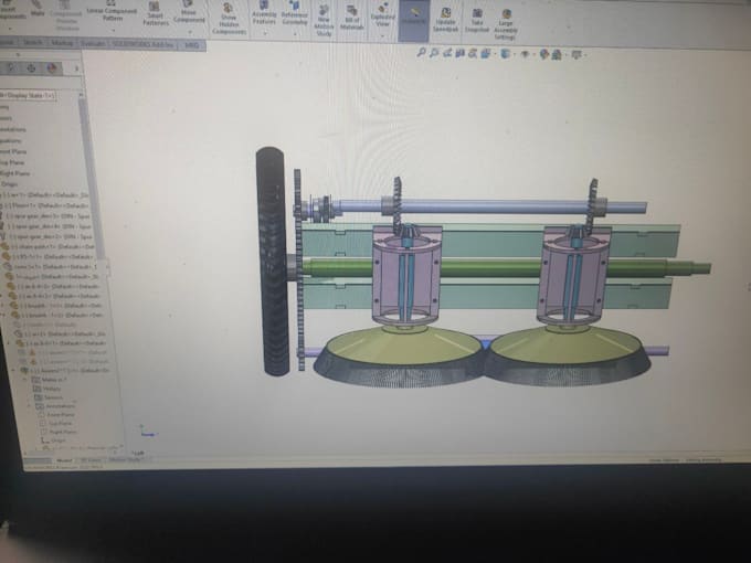 Design machines and parts at solid works by Hussienahmed22 | Fiverr