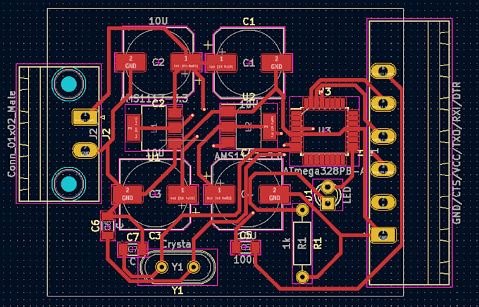 Design pcb layout, schematic gerber, and bom files by Shoaibahmed891 ...