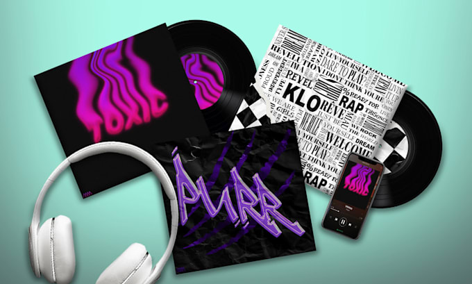 Design a unique typographic album cover for your music by Hey_im_blair ...