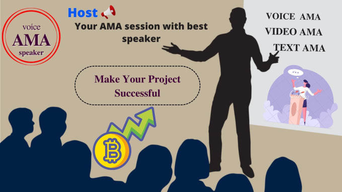 Host voice ama session for any crypto nft project by Ahmisrafil | Fiverr