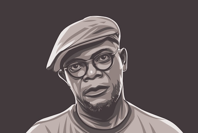 Draw simple cartoon portrait from your photo by Brovctr | Fiverr