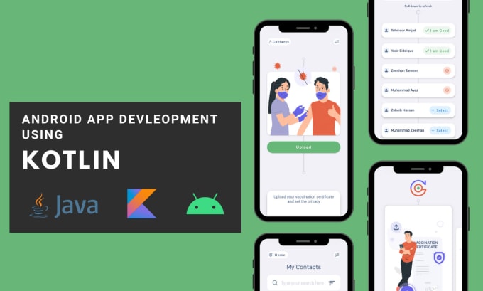 Develop android app using kotlin in android studio by Iamtehmooramjad ... Develop android app using kotlin in android studio by Iamtehmooramjad ...