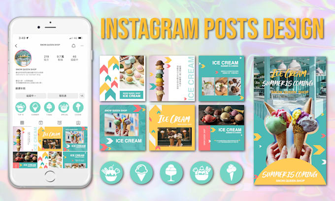 Design a professional digital food post by Wadesignlab | Fiverr