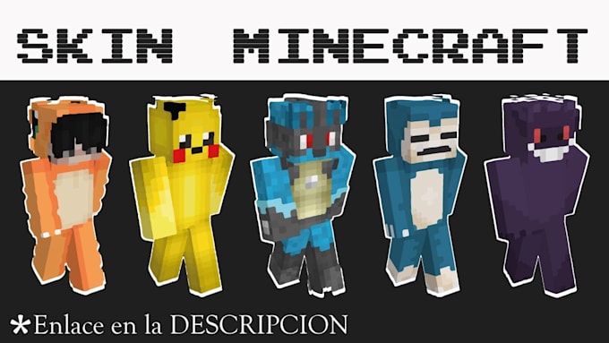 Create best custom minecraft skins by Mcsdelisi | Fiverr