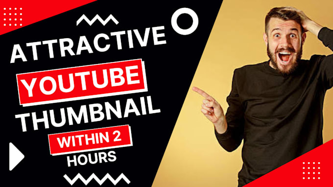 Design attractive youtube thumbnails within 2 hours by Rehmantahiri | Fiverr