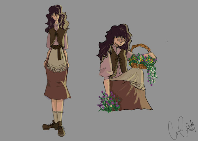 Make amazing character designs and fanarts by Ceyyozkn | Fiverr