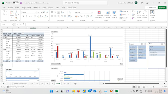Do data analysis presentation visualize and teach the same by ...