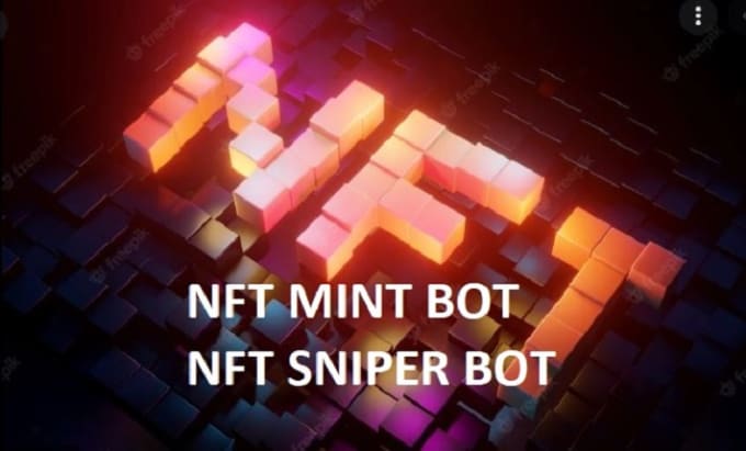 Build nft minting bot, nft sniping bot, solana nft mint bot, sniper bot ... Build nft minting bot, nft sniping bot, solana nft mint bot, sniper bot ...