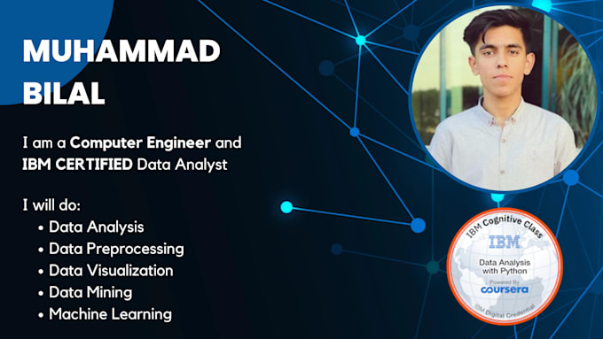 Do data science, machine learning, data analysis in python by Bilal0110 ...
