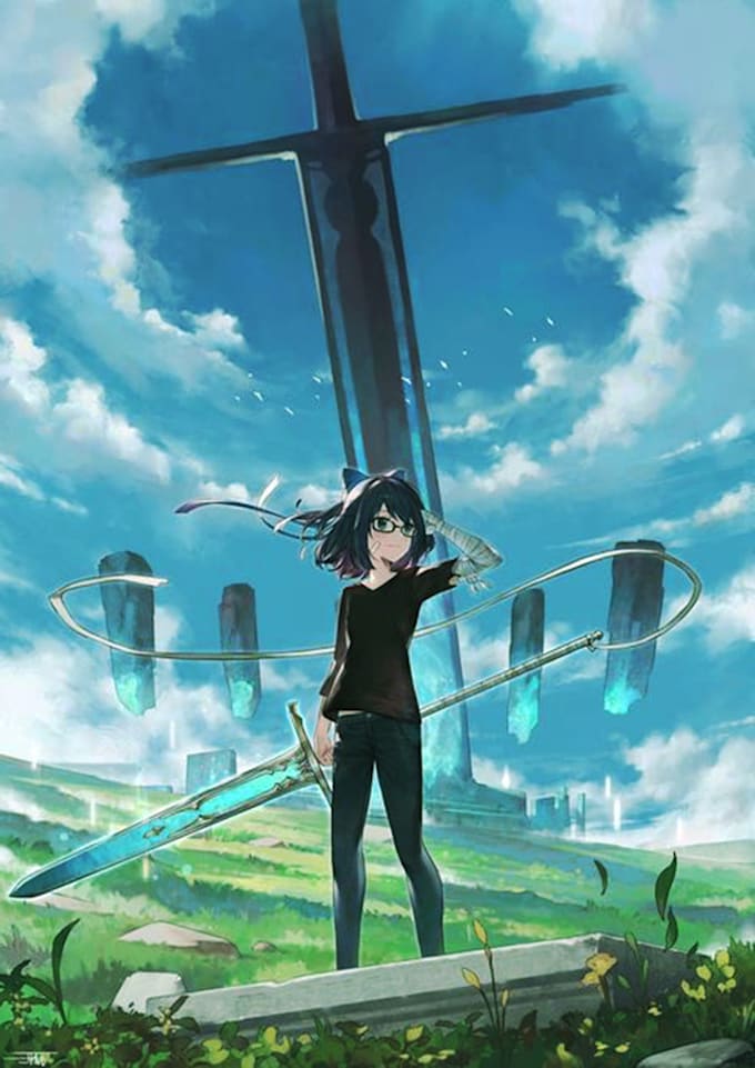 Make anime art character, portrait by Myla_bell | Fiverr