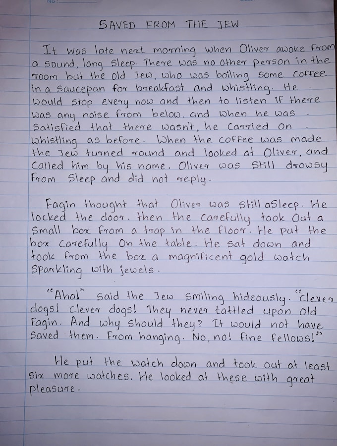 Handwrite english notes for you by Thamarakumar871 | Fiverr