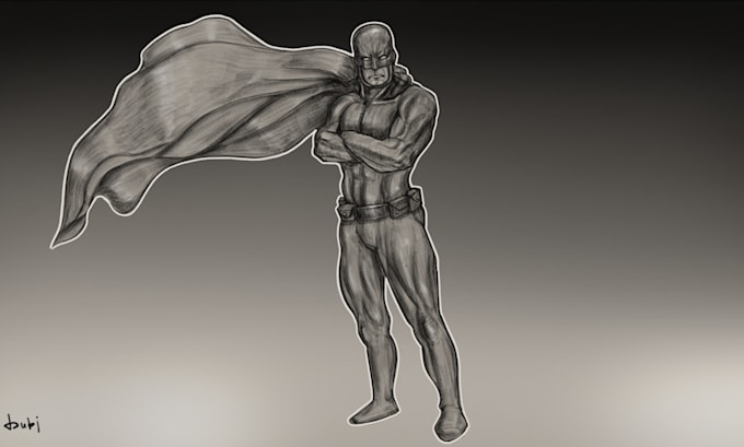 Draw a awesome sketch, of your comic style character by Kabylbek | Fiverr