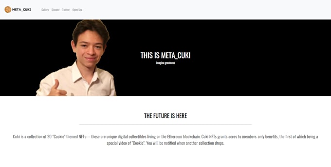 Create a static webpage with some basic javascript by Josuev1 | Fiverr