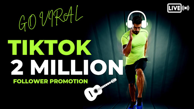 2m tik tok follower music promote grow shoutout tiktok song by ...