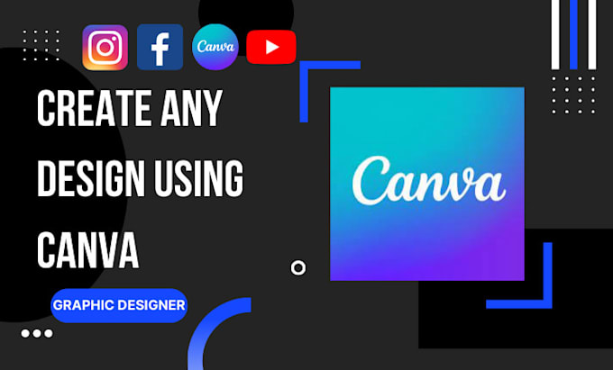 Create any design using canva by Shopifylearn918 | Fiverr