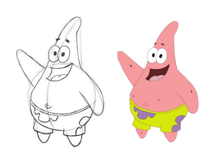 Convert your drawing or image to digital art, vector logo by ...