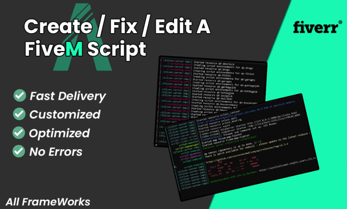 Create Fix And Edit Fivem Scripts For You By Salah1x64 Fiverr