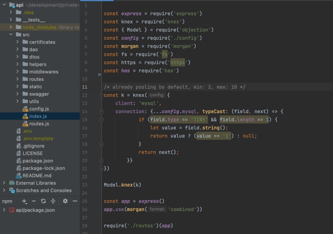 Develop your nodejs backend rest api in express by Feanor89 | Fiverr Develop your nodejs backend rest api in express by Feanor89 | Fiverr