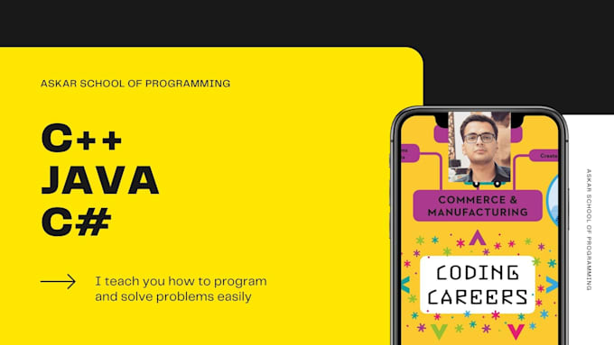 Teach cpp java csharp by Askarisolutions | Fiverr