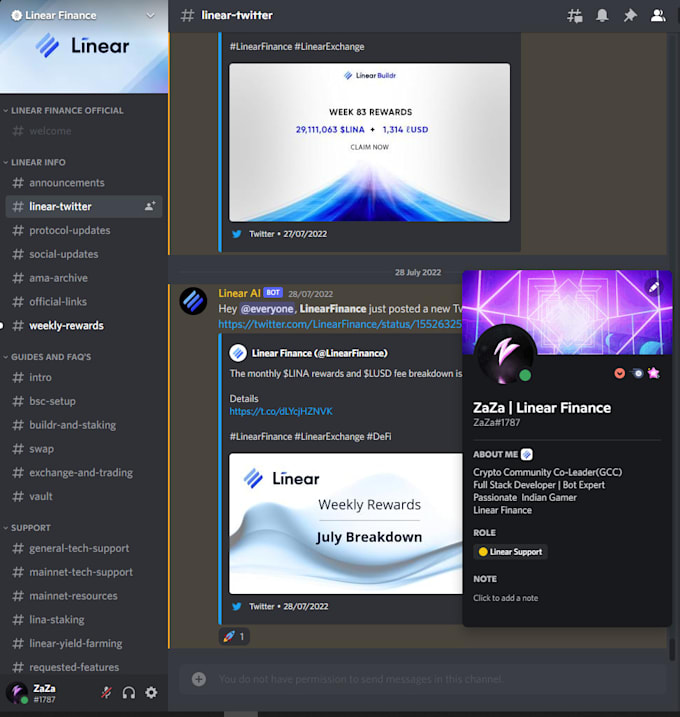Do community manager, discord bot, web development by Gamerzaza | Fiverr