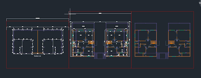 Draw professional architectural plans in autocad 2d for your project by ...