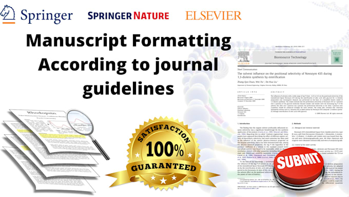 Proofread and format manuscript as per journal guidelines by Irfank7 ...
