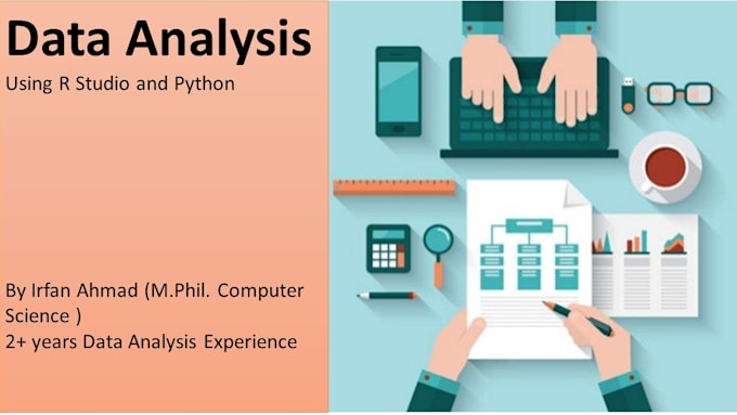 Do data analysis python, r studio, t test, regression by Irfanahmad923 ...