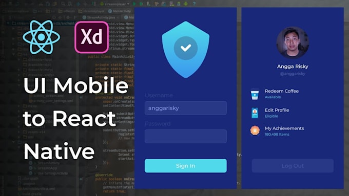 Convert figma, sketch, xd or psd ui design into react native app by ...
