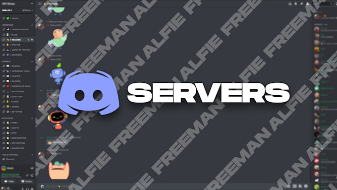 Construct a fully functional discord server by Curseuk | Fiverr