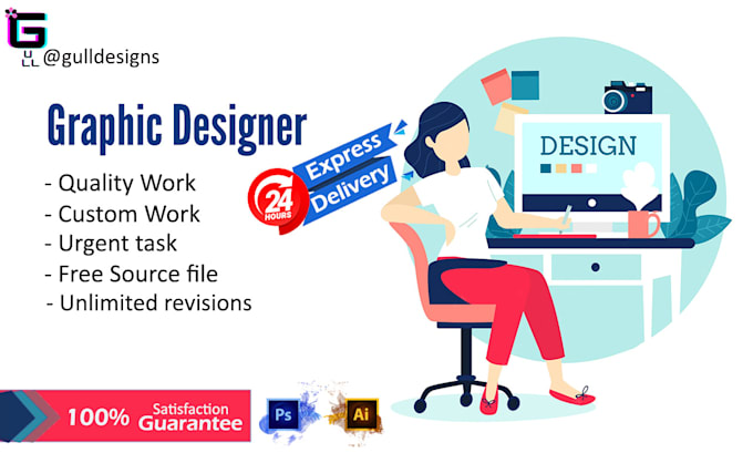 Create eye catchy graphic designs by Gulldesigns | Fiverr