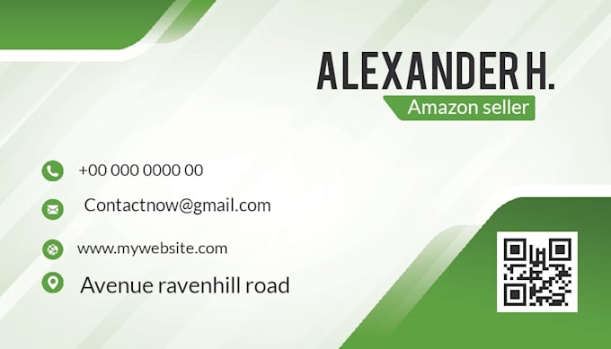 Design amazon business cards, repetition for a low price by Alihaideroo ...