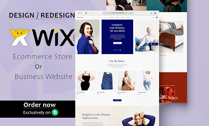 Entwicklung von wix-e-commerce, sales funnel, redesign, wix-website ...