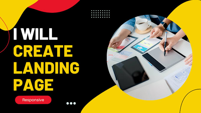 Create A Responsive Landing Page Using Html Css And Javascript By