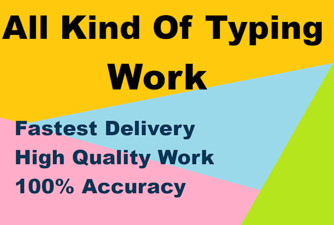 Do a fast typing job, retype 10 pages within 24 hours, pro typist by ...