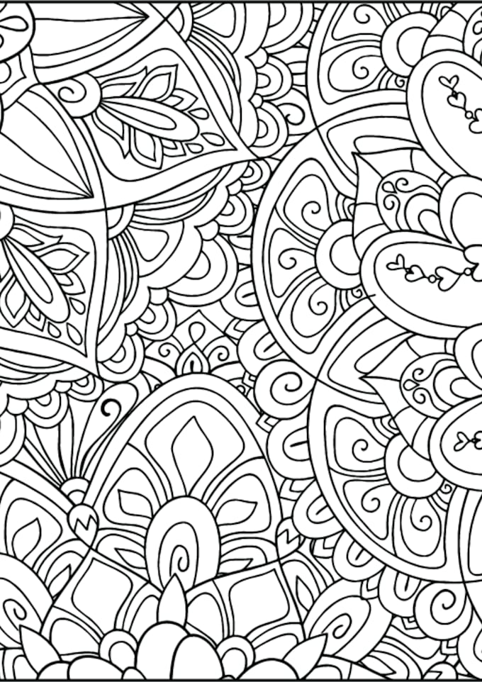 Give 30 coloring book page for children kids kdp and esty by Tabinda5 ...