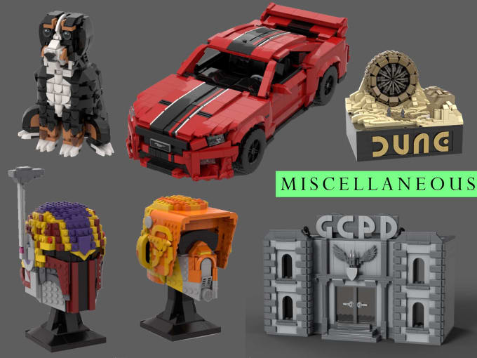 Create a custom lego model with instructions for you by Brendanharris04 ...