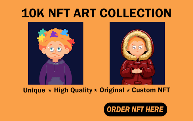 Create 10k nft art collection by Furqan_72 | Fiverr