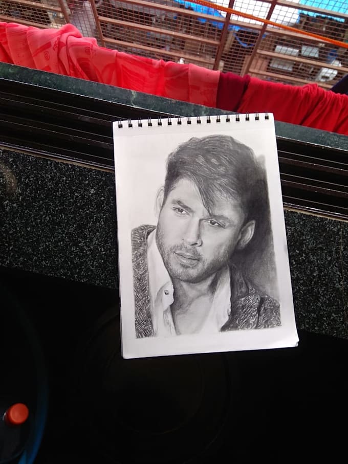 Potrait drawing , 2d drawing , realistic drawing , painting by ...