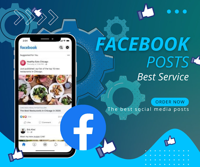Design an amazing facebook post ads images by Umangmahour07 | Fiverr