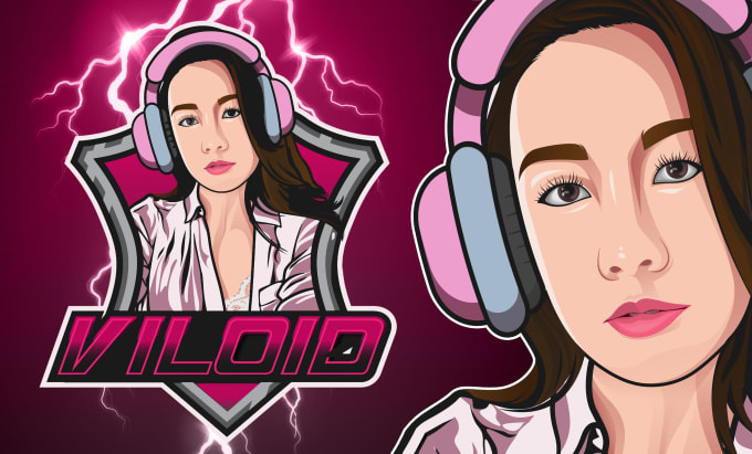 Design unique mascot logo and avatar for gaming, twitch, youtube ...