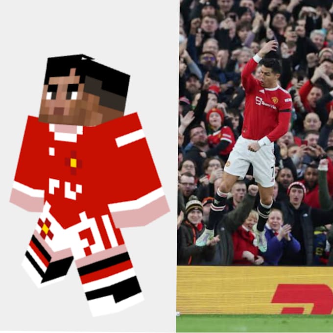 Minecraft Football Player