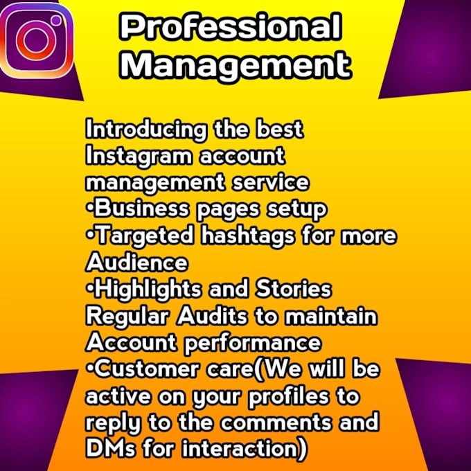 Become your instagram manager with genuine engagement by Bilalhaiderjay ...
