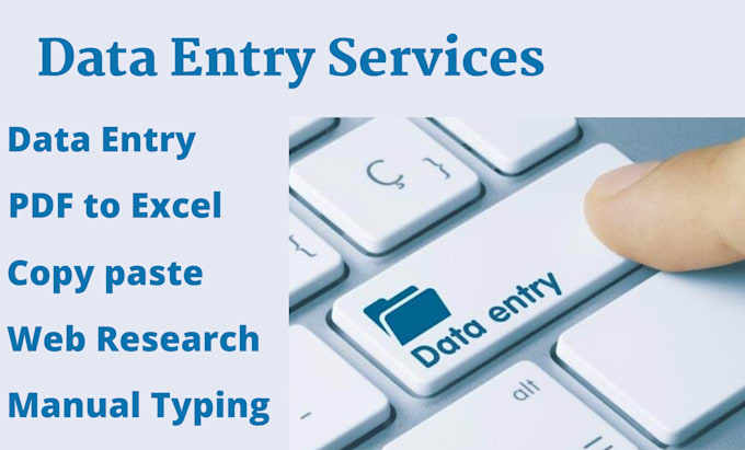 manual data entry services